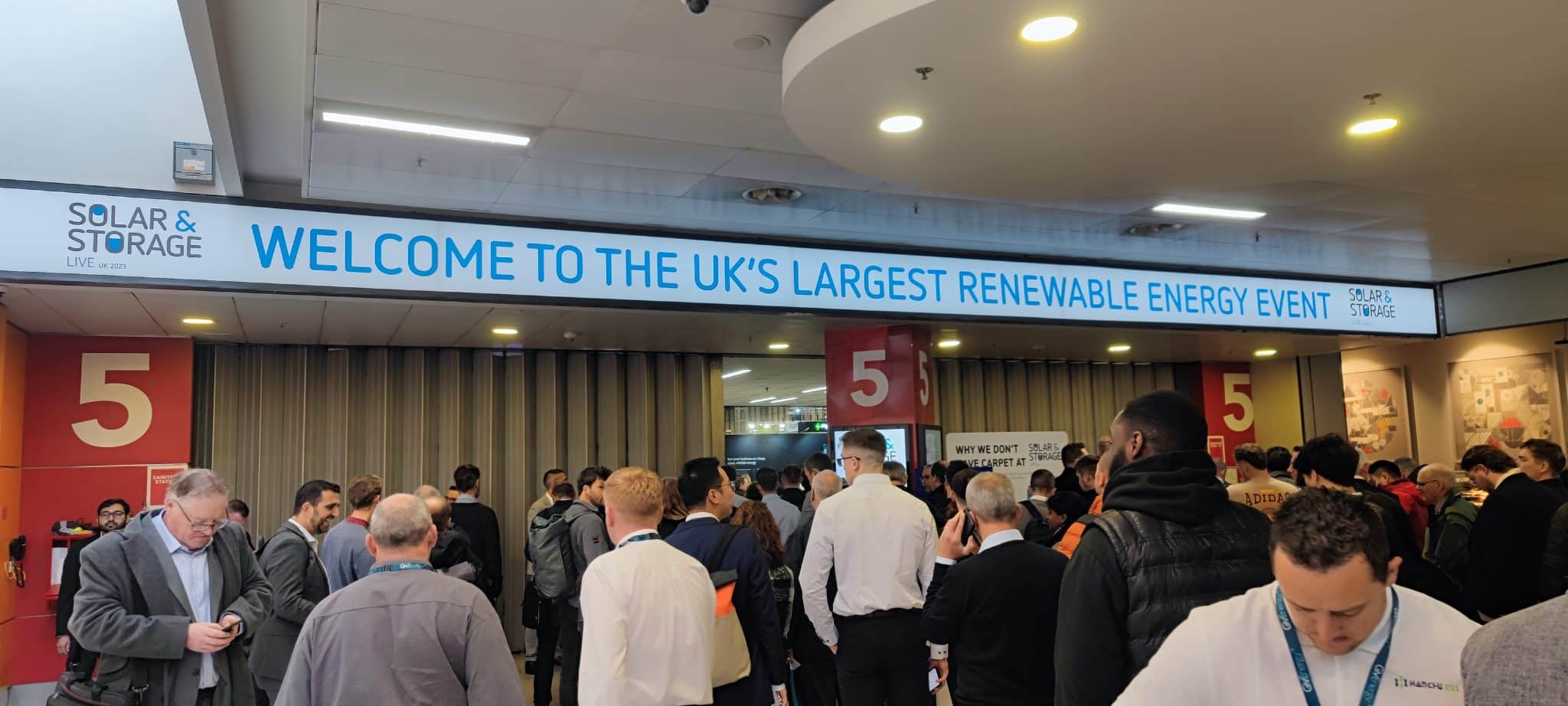 We're at the Solar & Storage Show now! - Narada Europe