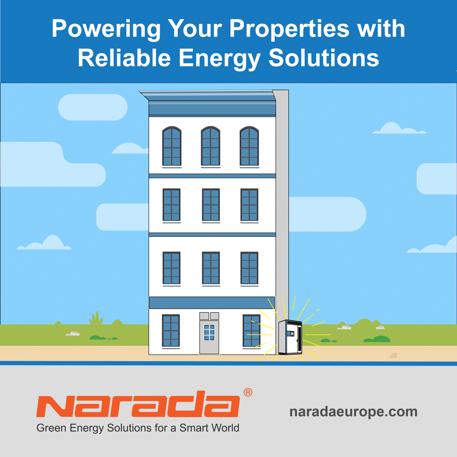 Smart Energy Solutions for Landlords & Property Owners - Narada Europe